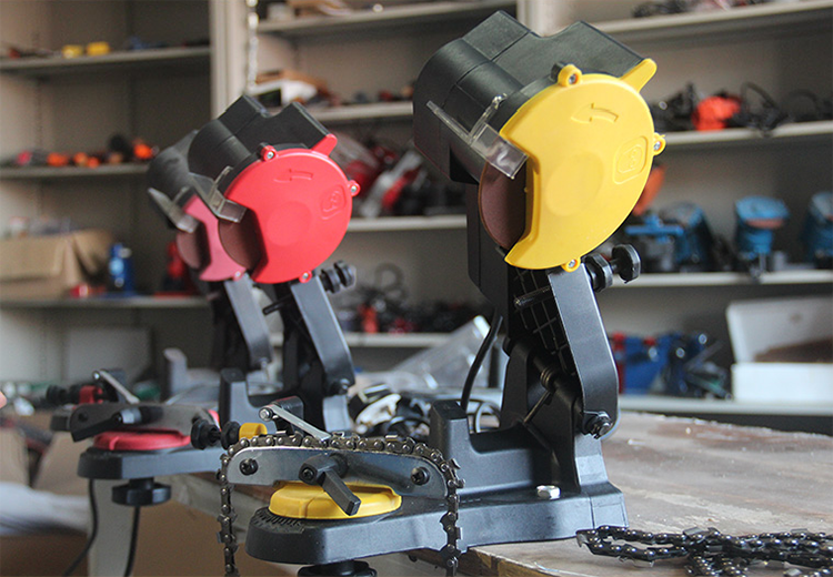 Chain Saw Sharpener Bench-mounted Grinder Electric Chainsaw Sharpener ...
